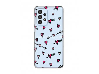 3G Print Skin Hearts Pattern zaštitna maska za mobilni Samsung A336B Galaxy A33 5G