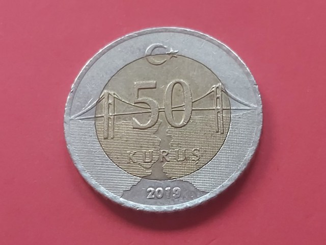 Turska  - 50 kurus 2019 god