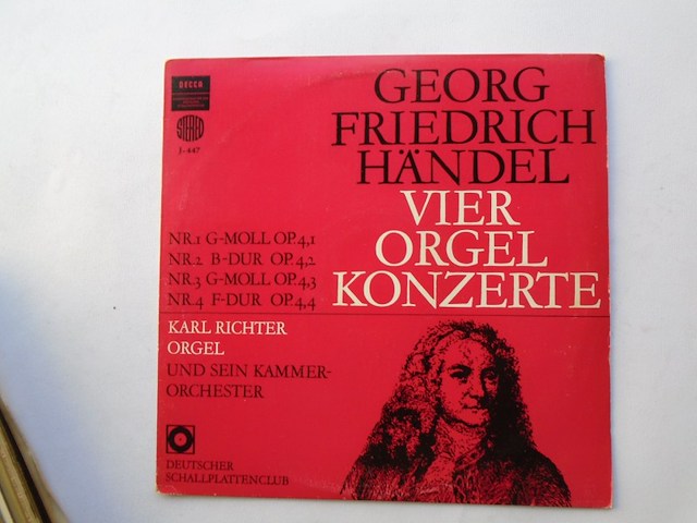 Hendl, Koncert za orgulje, Karl Richter