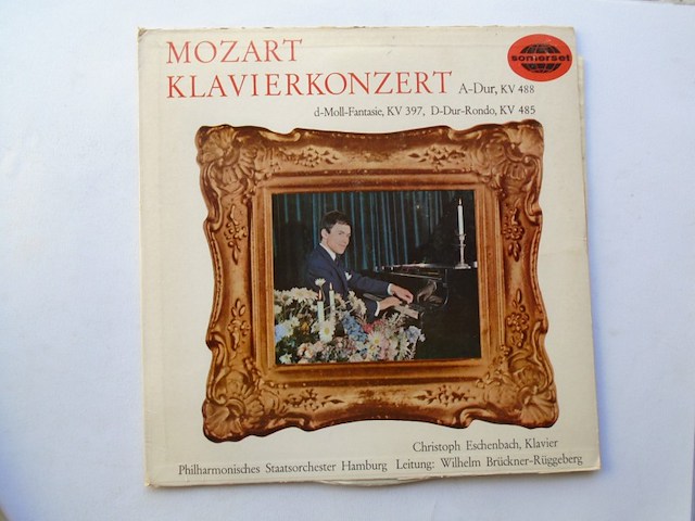 Mocart, koncert za klavir op.397,488,485 C.Eschenbach