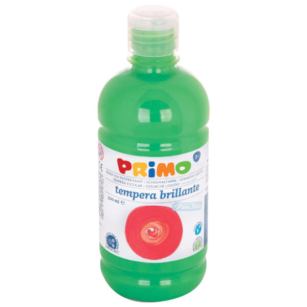 Boja tempera 0,5 litra ZELENA (green), Primo