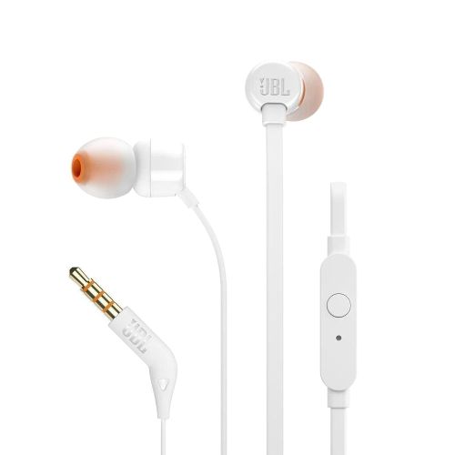 Slusalice JBL T110 In-Ear bele Full Original (T110WHT) (MS)