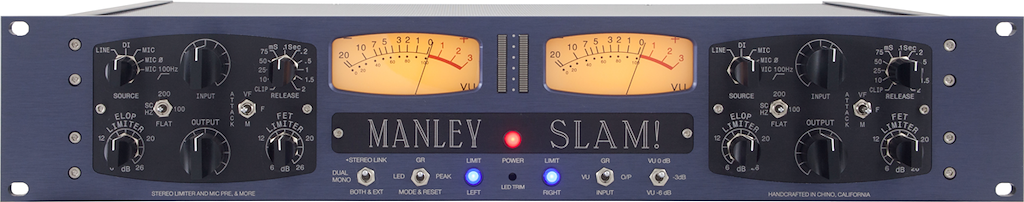 Manley SLAM stereo limiter i mikrofonsko pretpojačalo
Tehnička specifikacija