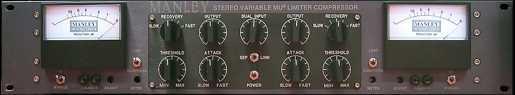 Manley Variable MU stereo limiter i kompresor