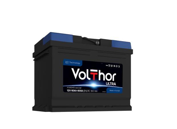 VOLTHOR ULTRA12V 60AH D+ 600A VOLTHOR - 242x175x190