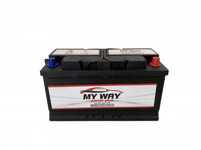MY WAY - Akumulatori POWER PLUS12V 100AH D+ 840A - 353x175x190