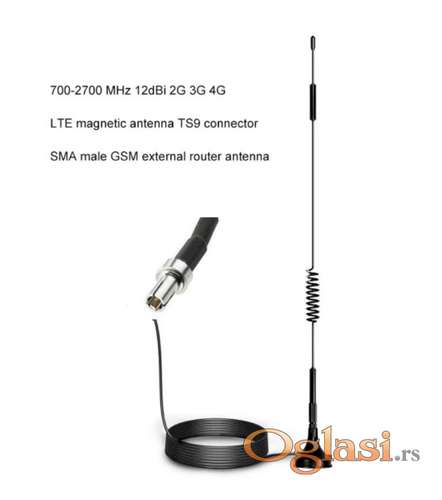 12dBi 2G 3G 4G LTE GSM TS9 Spoljnja antena