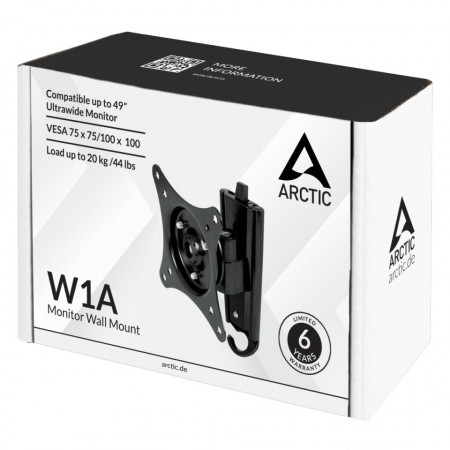 Zidni nosač za monitor ARCTIC W1A, ORAEQ-MA005-GB