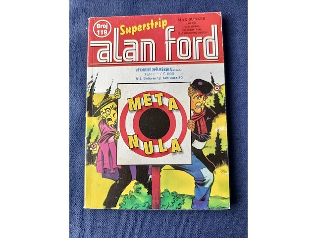 ALAN FORD 119 - META NULA