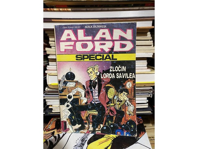 alan ford special Zločin lorda Savilea