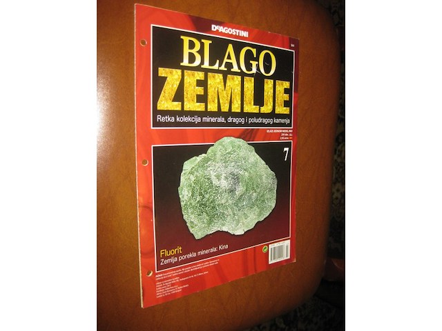 Blago zemlje br.7 - Fluorit