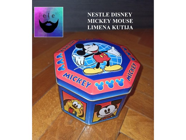 Limena kutija - Nestle Mickey Mouse 2000`