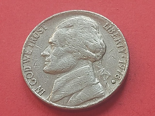 USA  - five cents 1978 god D