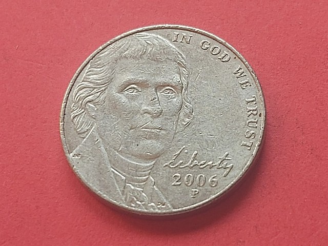 USA  - five cents 2006 god P