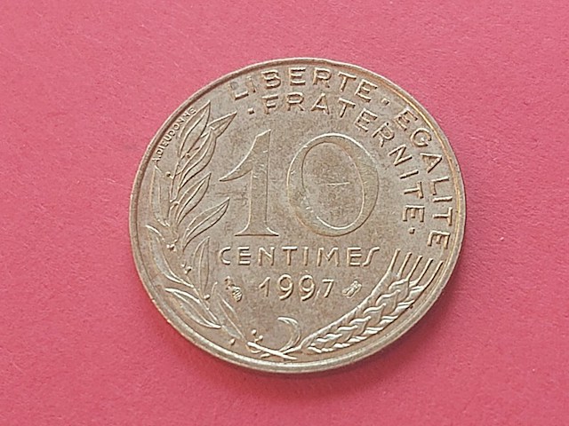 Francuska  - 10 centimes 1997 god