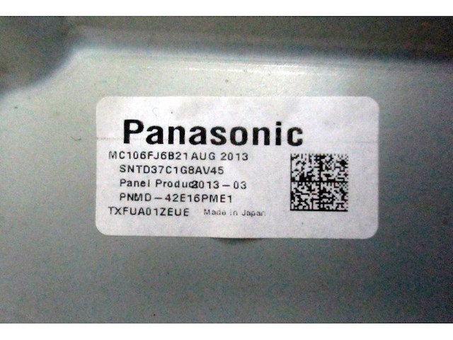 Plazma Panel 42` PNMD-42E16PME1, Panasonic–TX-P42STW60