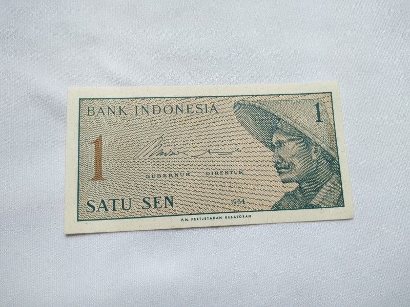 Indonezija 1 sen,1964 god.UNC