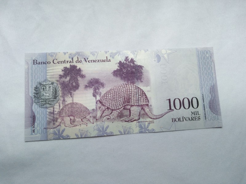 Venecuela 1.000 bolivara,2017 UNC