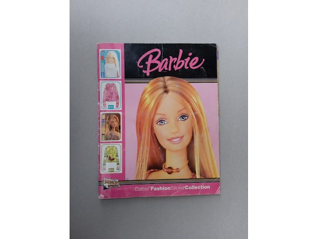 Barbie, Fashion Sticker Collection, 79% Popunjen !!!