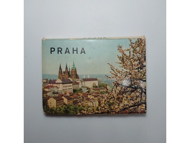 Praha Prag Pressfoto postcard booklet