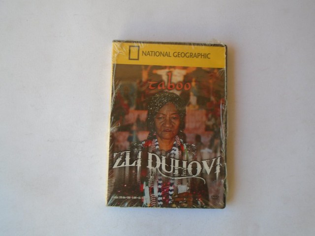 National geographic DVD, Taboo br.3  Zli duhovi