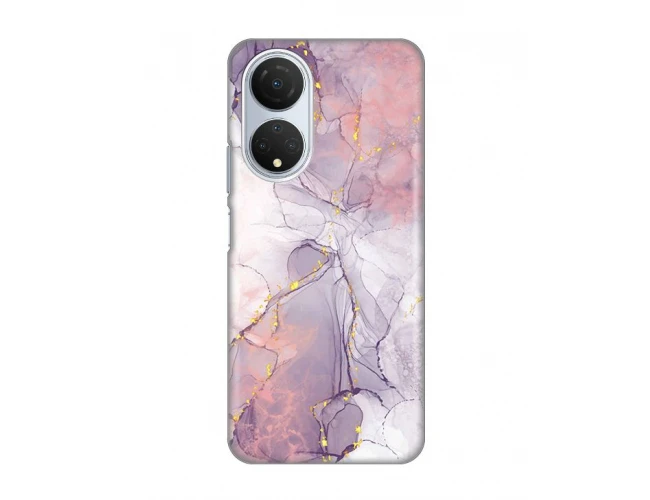 3G Silikonska Print Pink Marble zaštitna maska za Honor X7