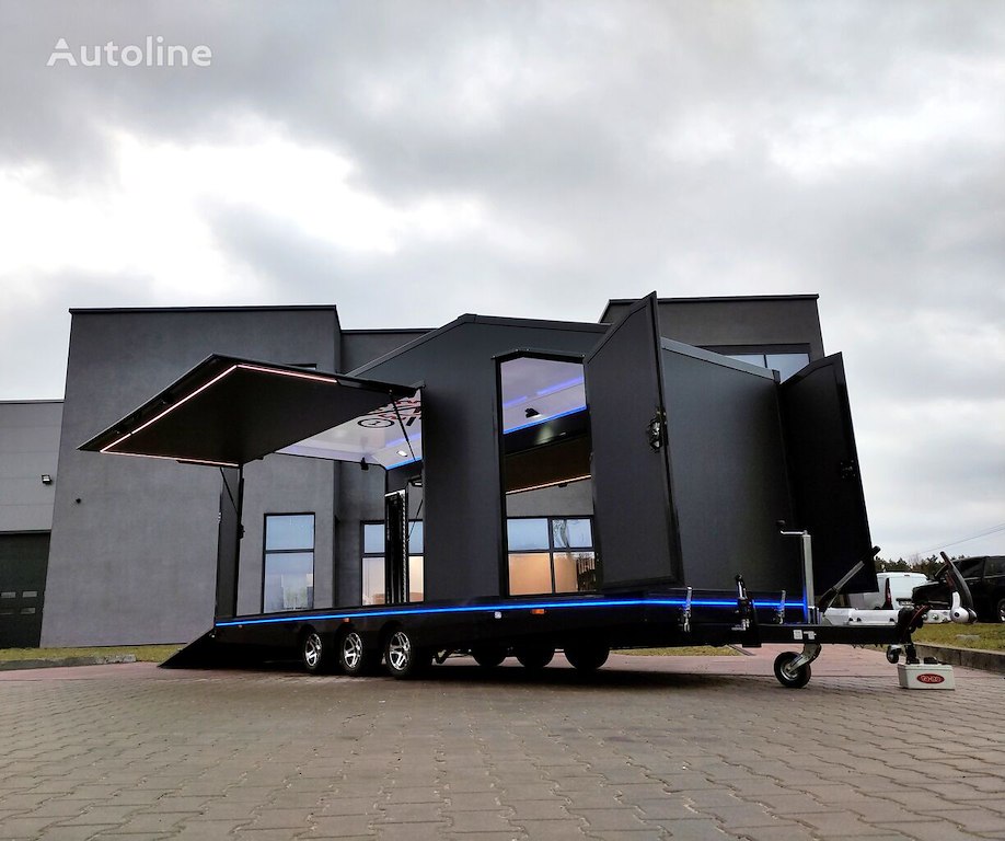 Nova TA-NO SPORT TRANSPORTER 60 PREMIUM enclosed car trailer 6 x 2.3 m prikolica autotransportera