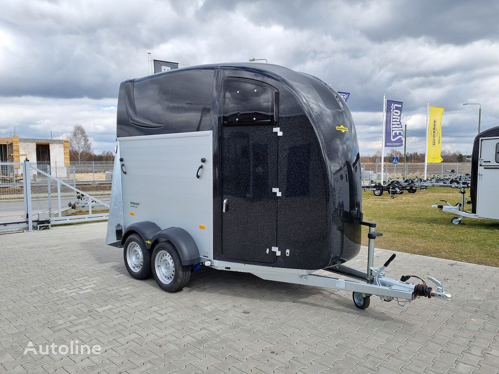 Nova Humbaur Pegasus 2400 trailer for 2 horses saddle room 2.4T GVW prikolica za prevoz konja