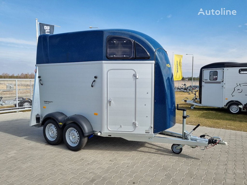 Nova Humbaur Xanthos Aero 2400 trailer for 2 horses saddle room 2.4T GVW prikolica za prevoz konja