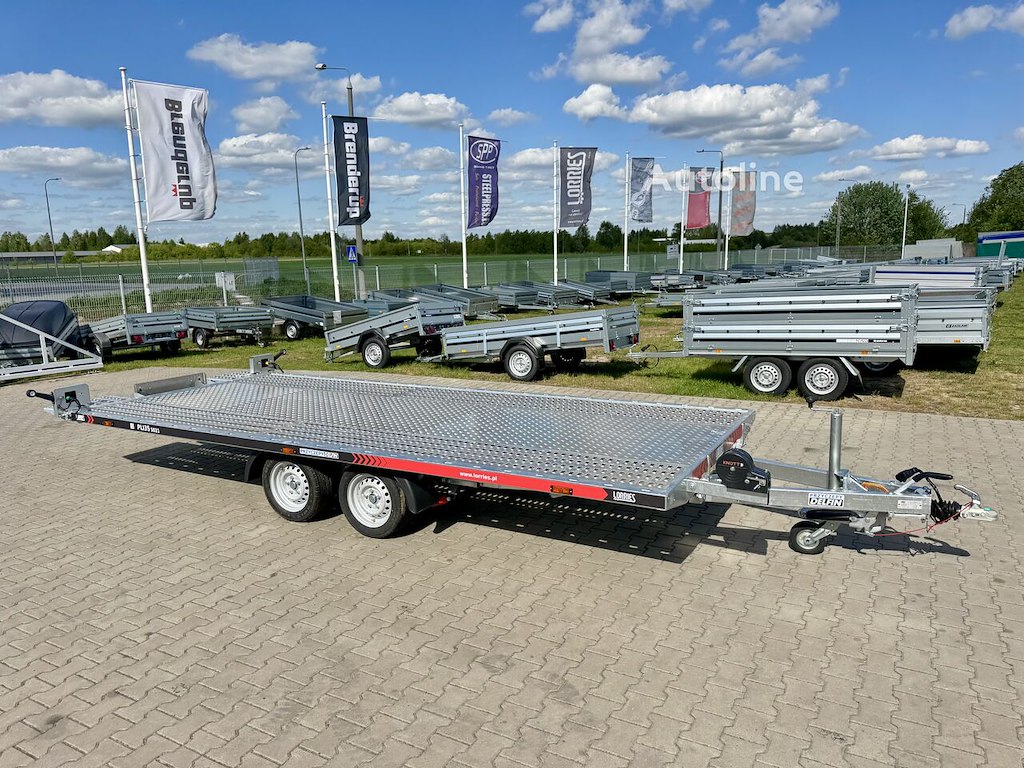 Nova Lorries PLI-35 5021 car trailer 3.5t GVW tilting platform 500 x 210 cm prikolica autotransportera