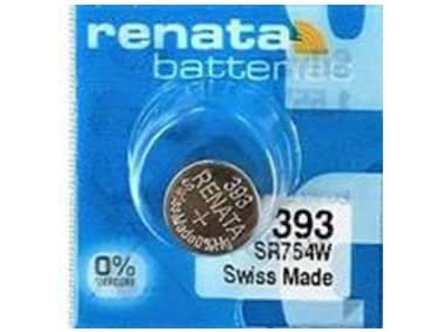 Renata baterija 393 1,55V Srebro oksid dugme baterija za SAT, Pakovanje 1kom