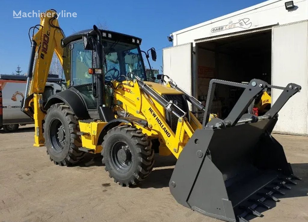 New Holland B100D Buldoexcavator bager-utovarivač