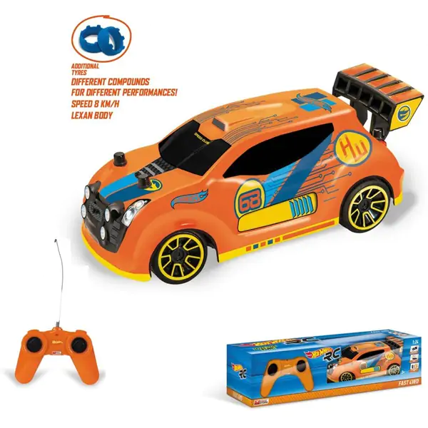 Auto na daljinsko upravljanje Hot Wheels R/C Fast 4WD