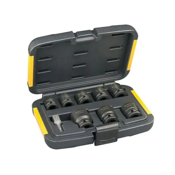 DeWalt DT7507 set nasadnih ključeva, 9 delova, 1/2"