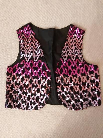 Prsluk sa šljokicama