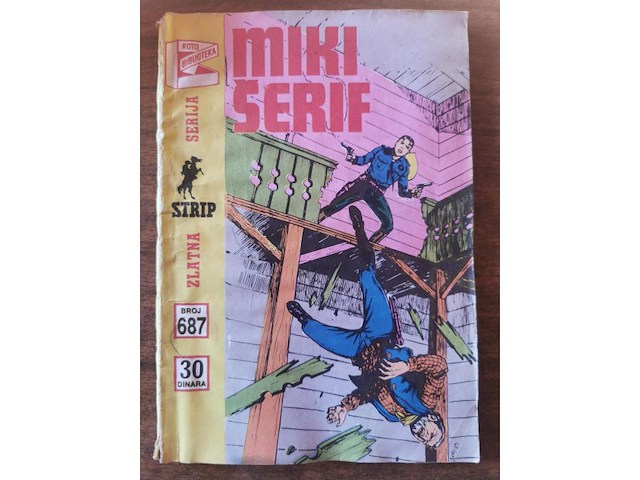 ZLATNA SERIJA ZS 687 - KAPETAN MIKI - MIKI ŠERIF