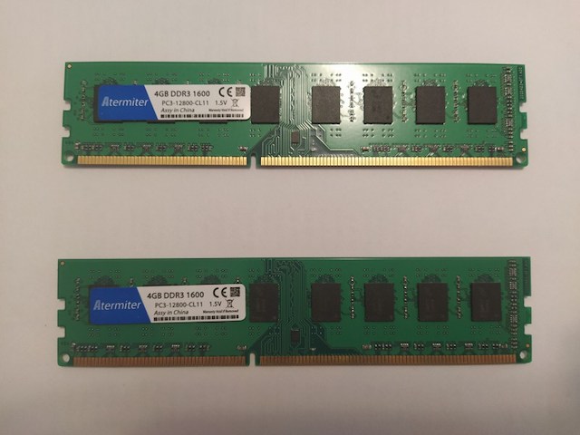 Memorija Atermiter 8GB(2x4) DDR3 1600MHz za AMD
