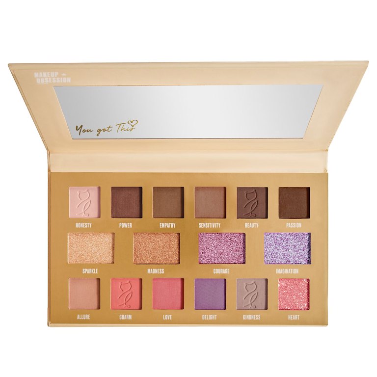 Paleta senki i pigmenata MAKEUP OBSESSION x Wersow You Got This 16.8g