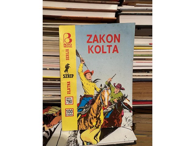 Zlatna serija 790 - ZAKON KOLTA - TEKS VILER