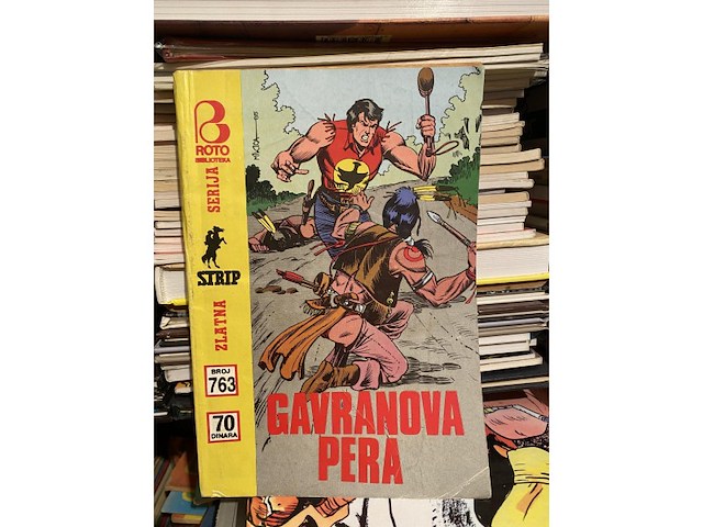 zlatna serija 763 - gavranova pera - Zagor