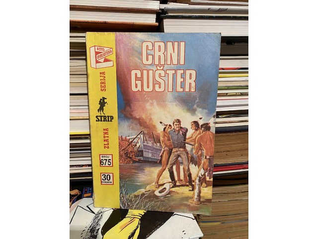 zlatna serija 675 - Crni gušter - miki