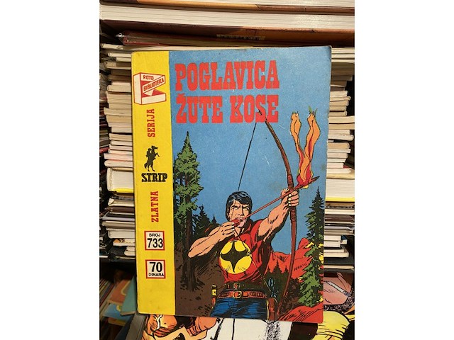 Zlatna serija 733 - Poglavica žute kose - Zagor