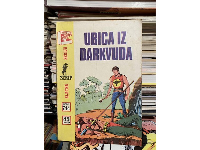 Zlatna serija 714 - Ubica iz Darkvuda - Zagor