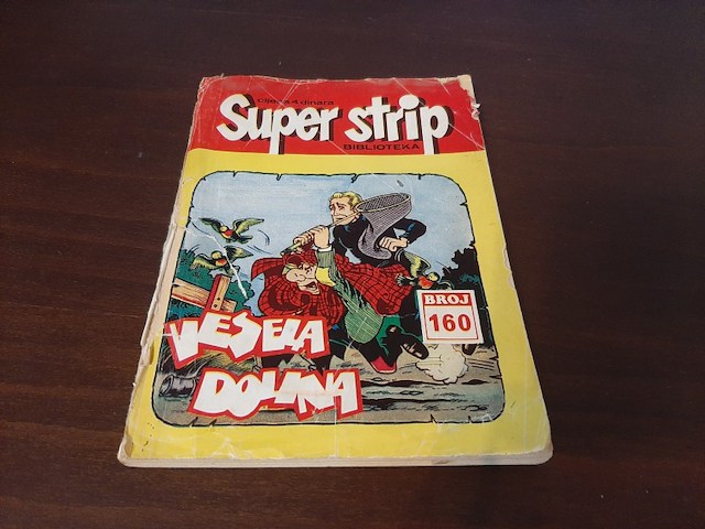 Super strip Vjesnik Alan Ford Vesela dolina br. 160
