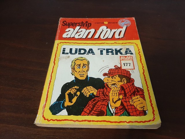 Superstrip Alan Ford Luda trka 177 Vjesnik