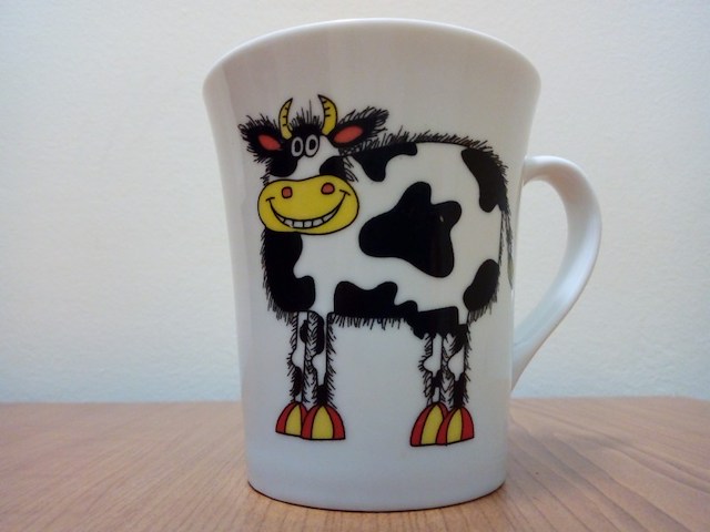 Keramička šolja Luda krava :)