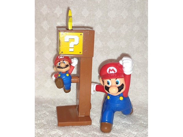 Super Mario dve figure iz Mcdonaldsa Nintendo