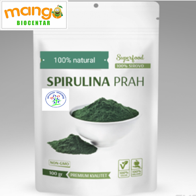Spirulina prah 200gr organski proizvod – We are one