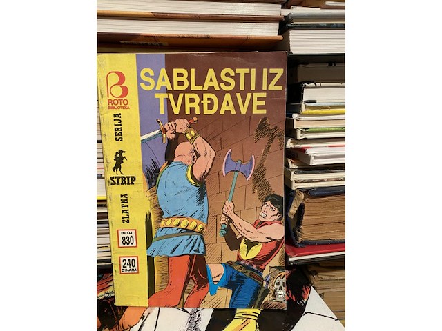 Zlatna Serija 830 - Sablasti iz tvrđave - zagor