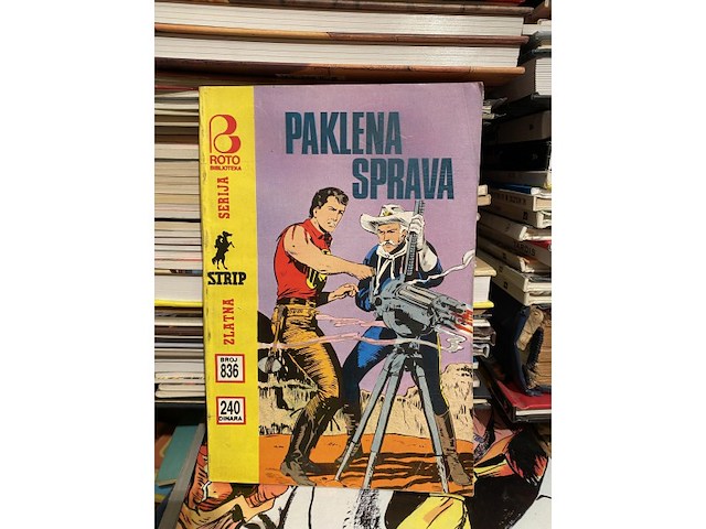 Zlatna serija 836 - Paklena sprava - zagor